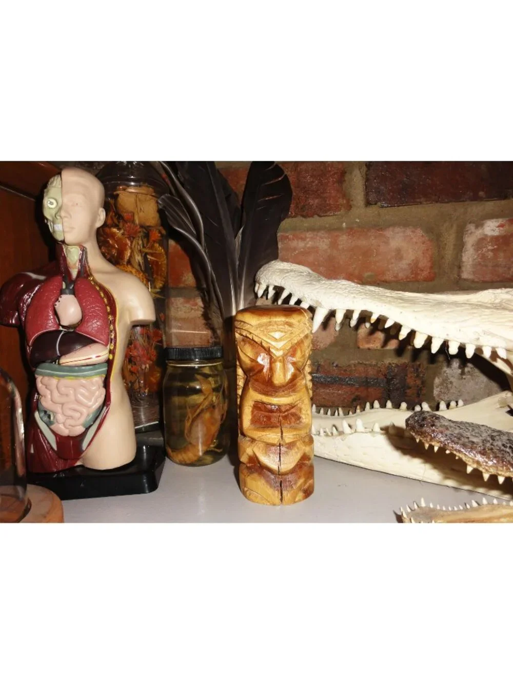 Vintage | Other | Vintage Hawaiian Hand Carved Wood Tiki Statue Maui ...